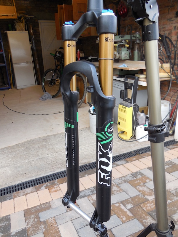 2013 Fox 29er FIT ctd 120mm Kashima 51mm offset fork For Sale