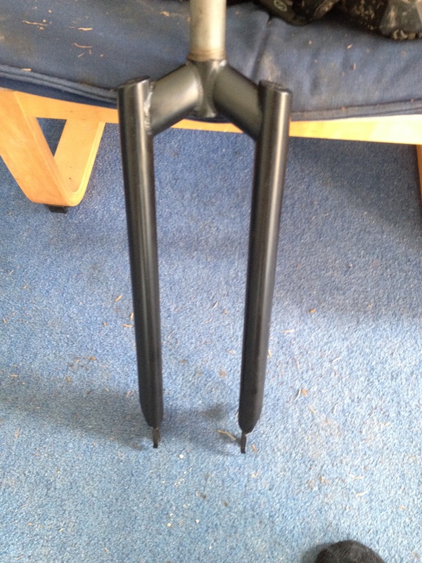 Black On One Rigid Forks For Sale
