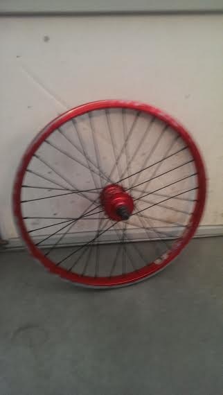 2013 Mirraco red rear wheel For Sale