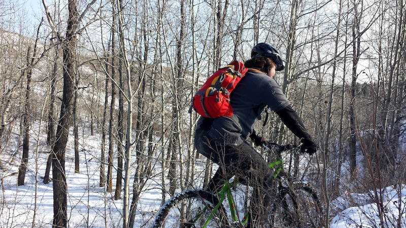 12 Mile Coulee Mountain Bike Trail - Calgary, Alberta