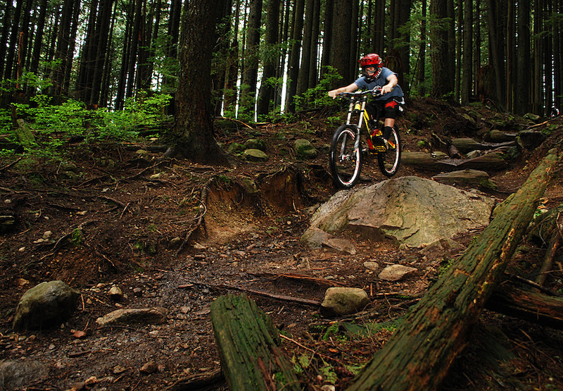 Incline Mountain Biking Trail - North Vancouver, BC
