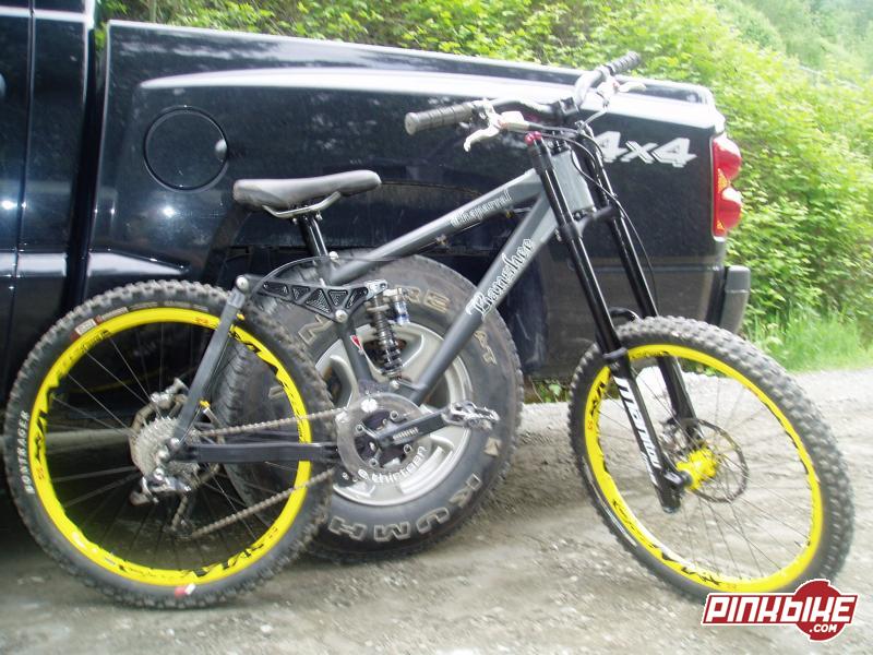 Stiff, strong, light weight and still looks good with the lights on ...