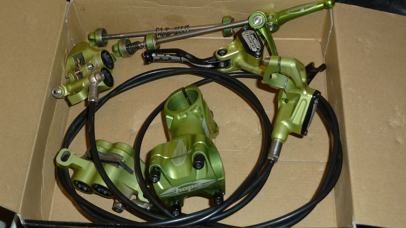 Hope team green parts. For Sale