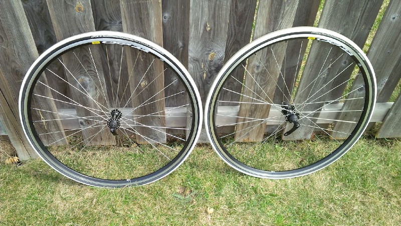 2011 Mavic CXP 22 Wheelset w/Felt Hubs & Tires For Sale