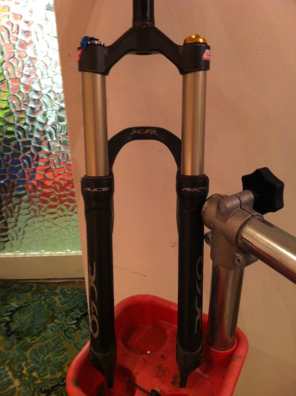 2004 Pace RC40 XCR 130mm Carbon Forks For Sale