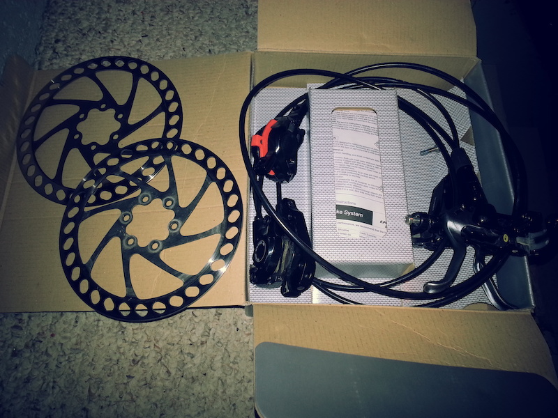 Deore Hydraulic Disc Brakes - M596 (Front/Rear or Set) For Sale