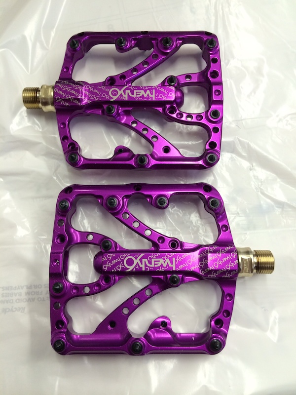 twenty6 twenty six predator pedals titanium axle free shippi For Sale