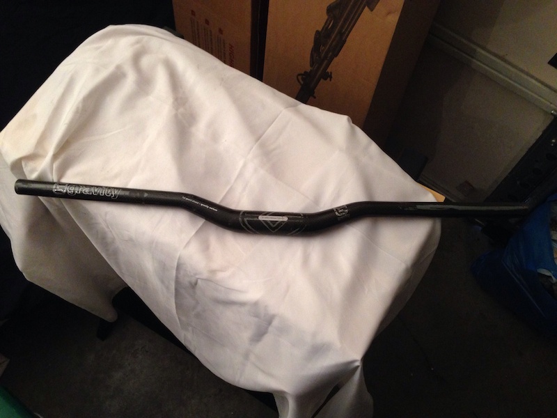 FSA Gravity Lite Carbon Riser Bar 711mm wide For Sale