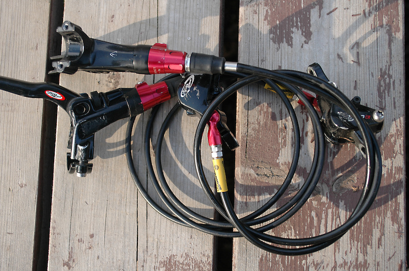 2010 Avid Elixir CR (Rear) carbon lever + Extras For Sale