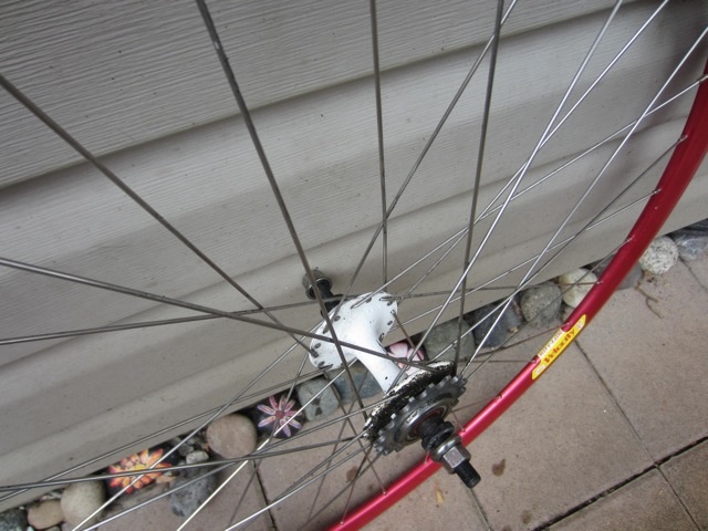 Velocity Fixed Gear Rear Wheel For Sale