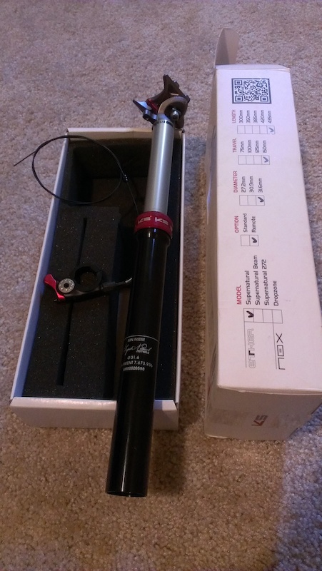 KS super natural remote 150mm x 435mm x 30.9 and 31.6 For Sale