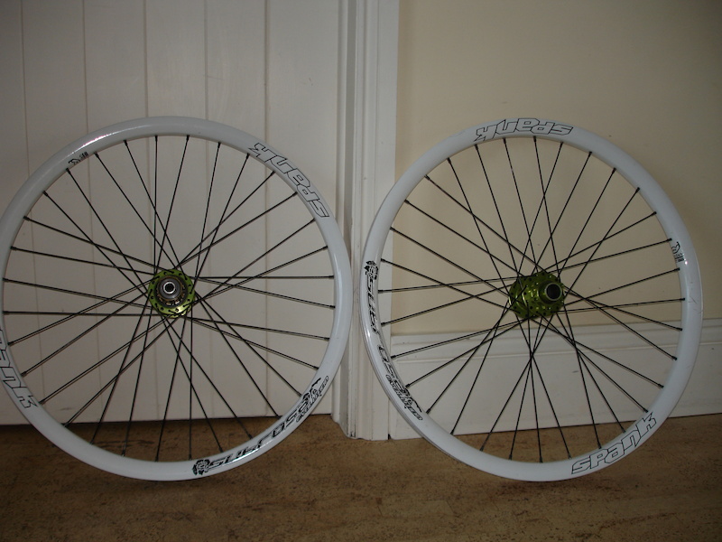 Wheelset Spank Subrosa Evo / Hope Team Green Hubs For Sale