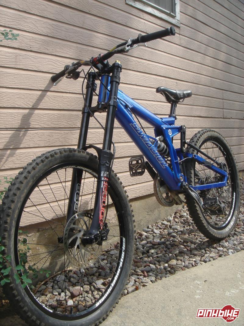 2004 , Santa Cruz, V10, Medium, Blue For Sale