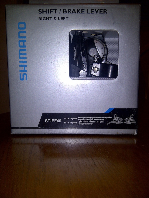 2013 7x3 Shimano brake/shifter combo set For Sale