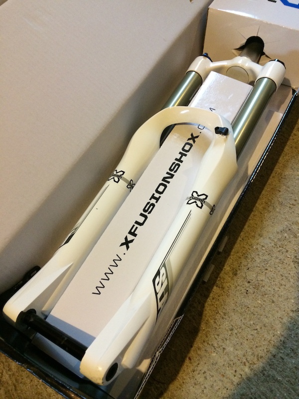 2013 X-Fusion Slant RL2 white tapered 15mm For Sale