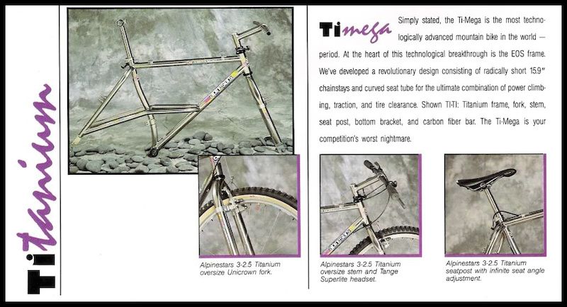 1991 ALPINESTARS TI-MEGA BUILD by TheProsCloset - Pinkbike