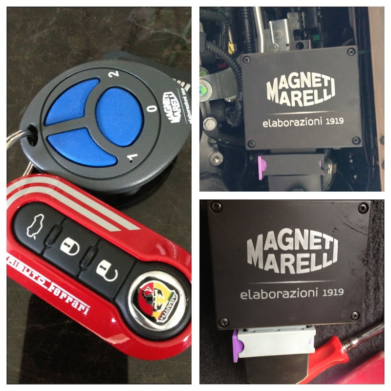 FS: FIAT 500 ABARTH Magneti Marelli Engine Controller and Power Pedal w ...