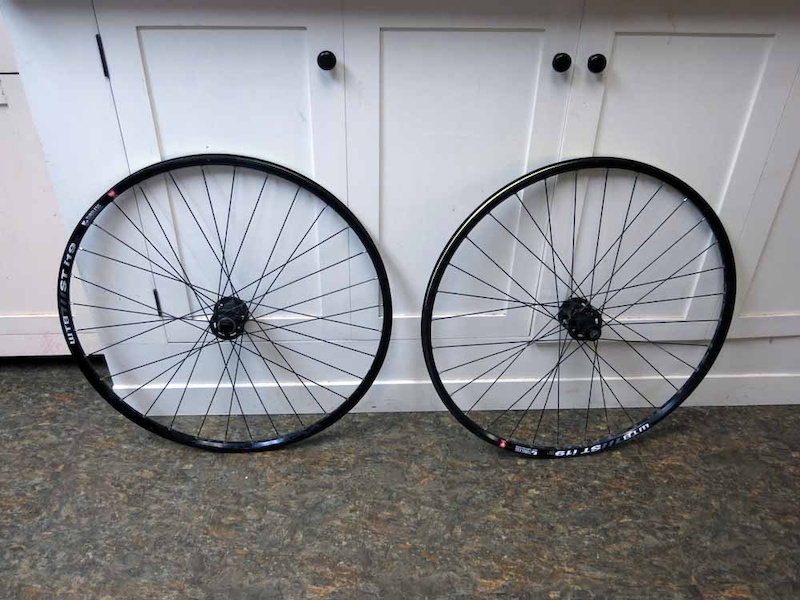 2013 29" Tubeless Wheelset - Shimano XT hubs/WTB ST i19 Rims For Sale