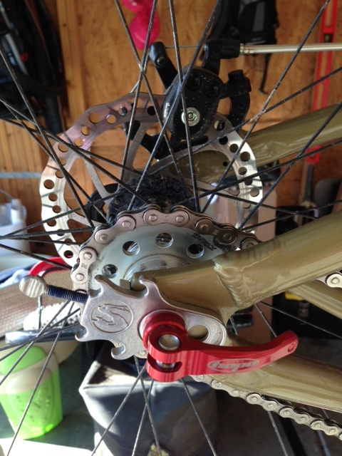 2014 Surly Tuggnut Chain Tensioner and 20 Tooth Single Speed Cog For Sale