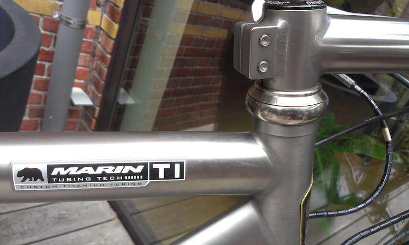 Marin Team Titanium 20th anniversary limited edition - Mountainbike.nl