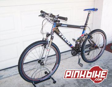 2004 Trek Fuel 100 Carbon Fiber Mountain Bike 19.5 inch For Sale