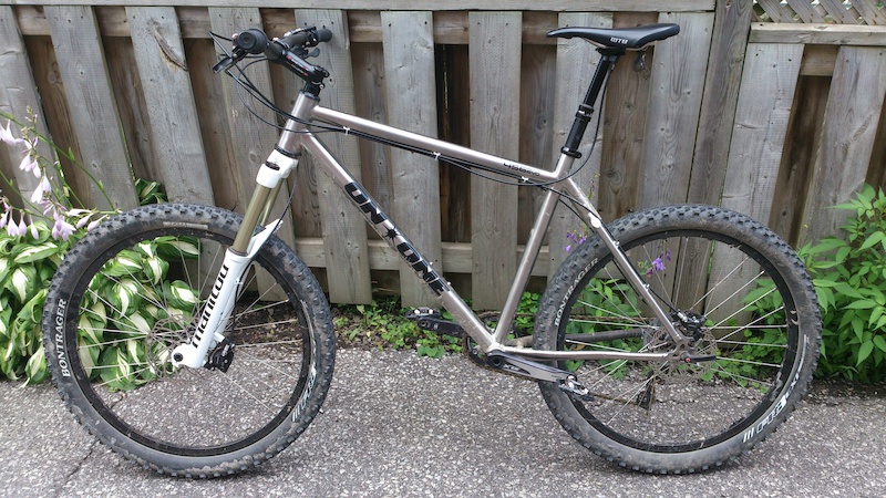 2014 On One 456 Evo Ti Frame large tapered AM Titanium For Sale