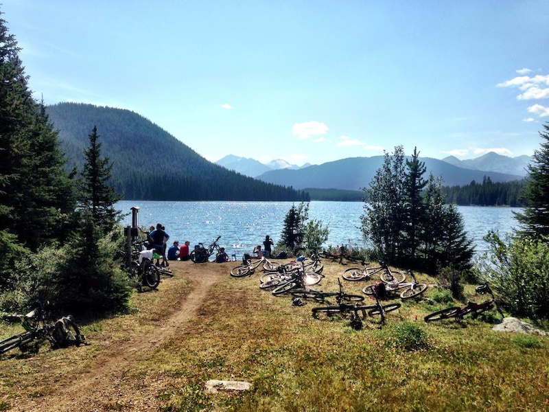 Spruce Lake Main Mountain Biking Trail - Gold Bridge