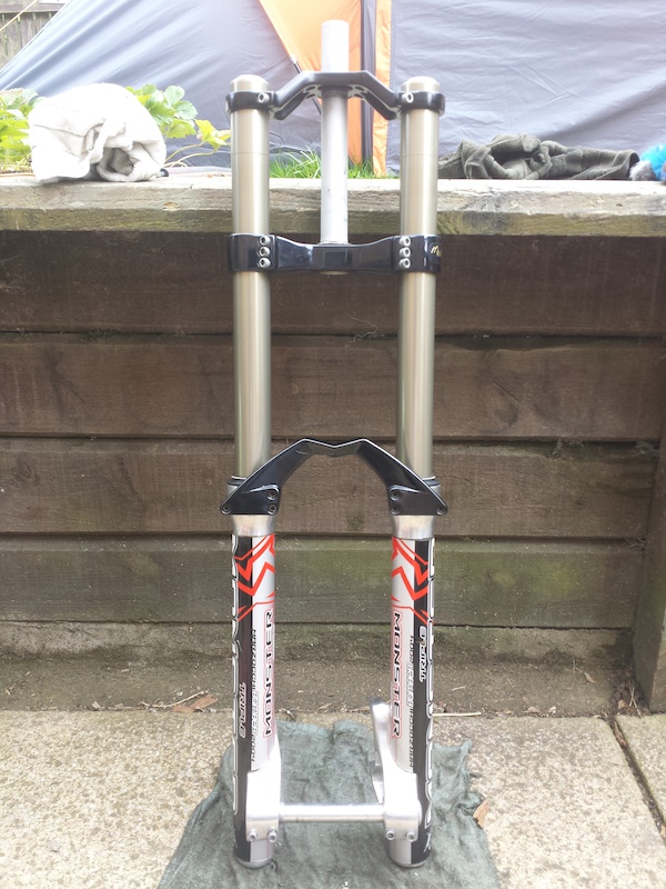 2004 Marzocchi Monster 04 fork 200mm travel made in ITALY RARE GR For Sale