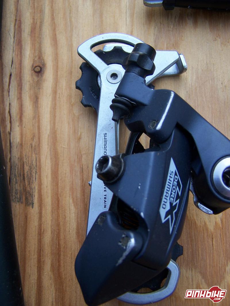Shimano Deore LX front and rear derailleurs For Sale