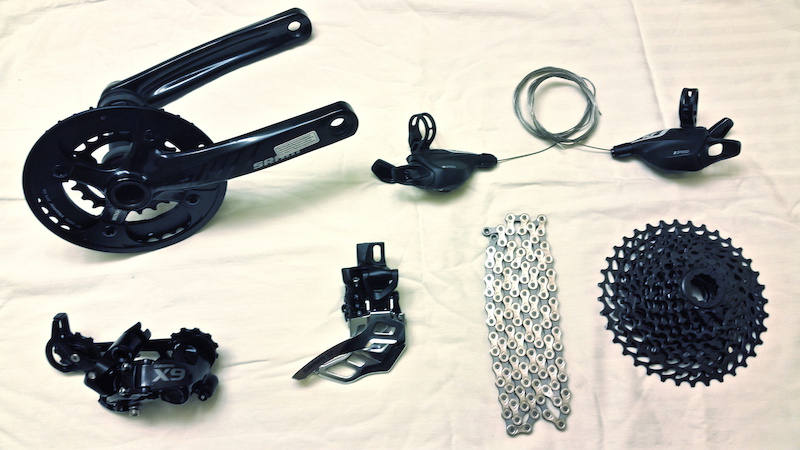 2015 Brand New Sram X7/X9 Groupset For Sale