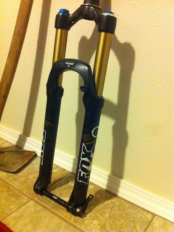 2011 Fox 32 Float RLC Factory, 140mm, tapered, Kashima For Sale