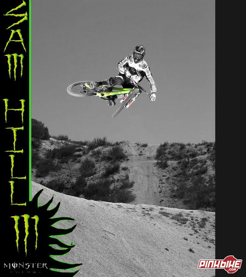Sam Hill at some DH track in Thredbo, Australia - photo by freerider540 ...