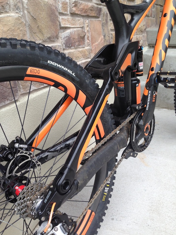 2014 kona carbon supreme operator, orange , large. like new For Sale