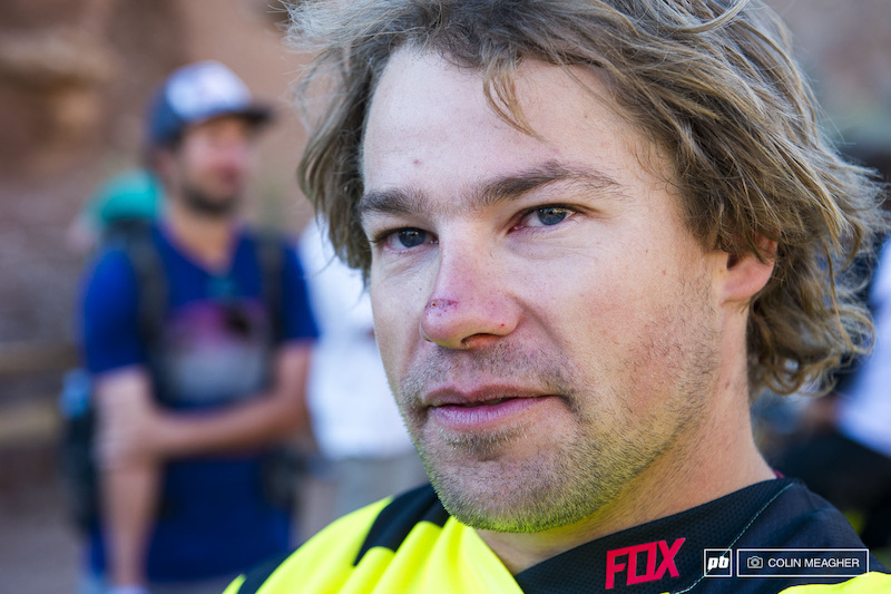 Robbie Bourdon at Redbull Rampage Venue in Seattle, Washington, United ...