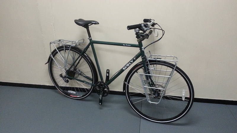 2013 56cm 700c Surly Long Haul Disc Trucker Nice Racks Fenders Ea For Sale