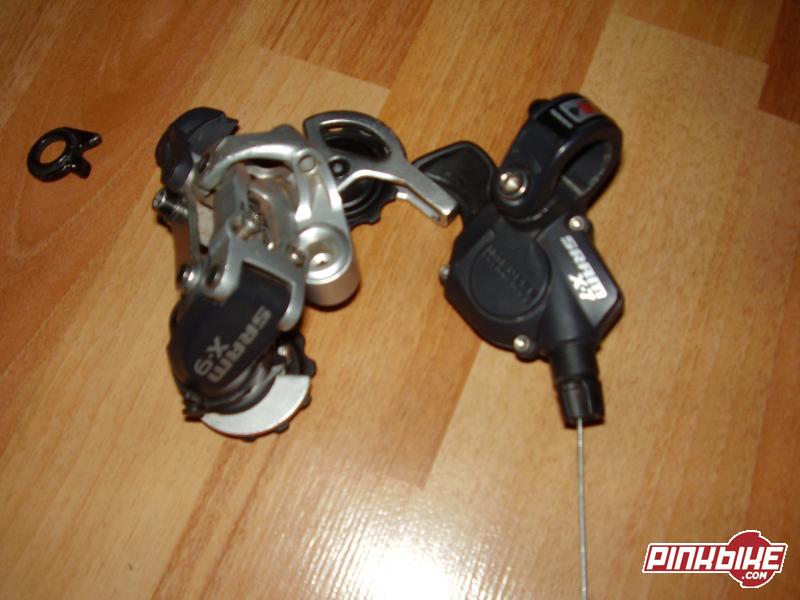 SRAM X-7 shifter & X-9 rear derailleur For Sale
