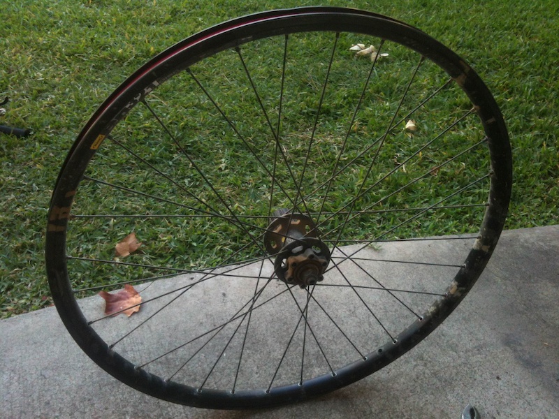 2013 Rear Mavic EN321 to DT champion with XT hubs For Sale