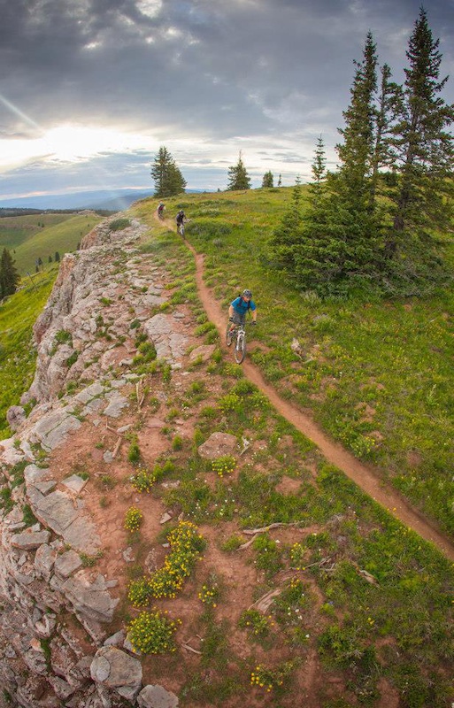 Two Elk Connect Mountain Biking Trail - Vail, Colorado