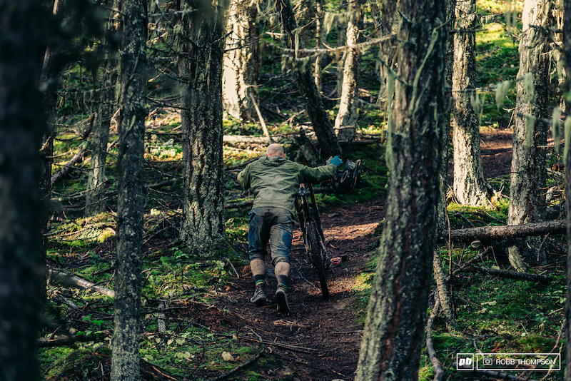 Reg Mullett in Golden, British Columbia, Canada - photo by robb - Pinkbike