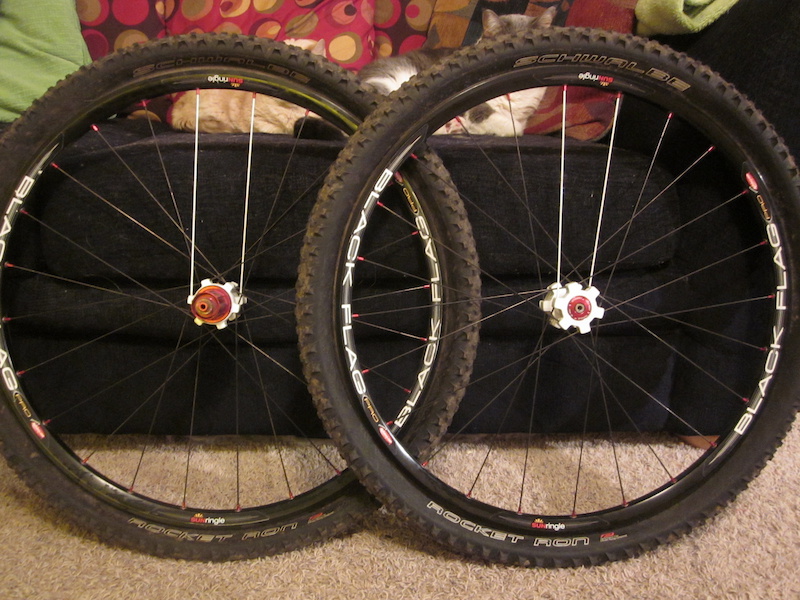 2012 Sun Ringle Black Flag Pro, 26in Lefty, Schwalbe Rocket Ron For Sale