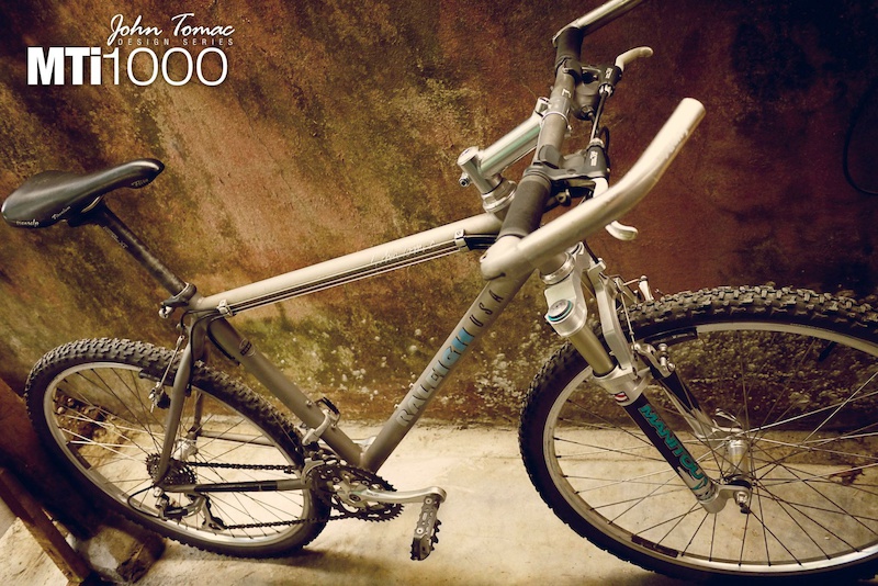 93 Raleigh MTI 1000 titanium For Sale