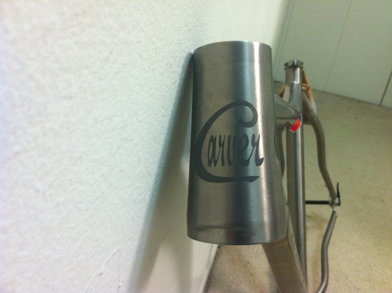 Carver Ti 420 19inch 27.5 /29er Titanium frame For Sale