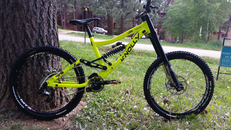 2014 Knolly Podium Dh frame and shock For Sale