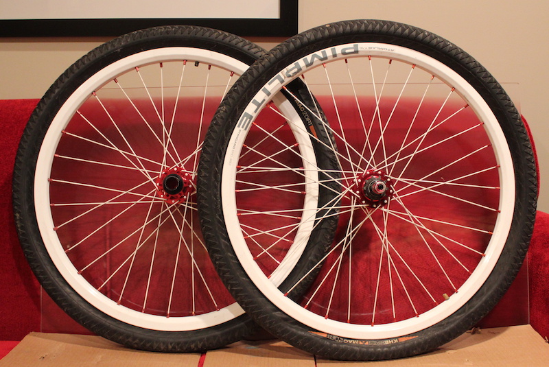 2011 -1524- Atomlab Pimplite Wheelset 24" NS Coaster Pro SS For Sale