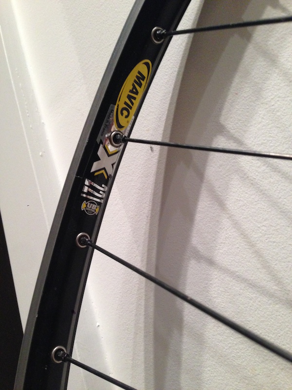 Mavic X221 Wheelset with Shimano Deore Hub/Specialized Hub For Sale