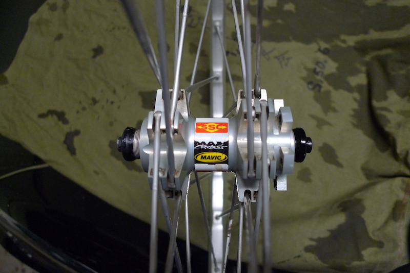 2007 Front CrossMax SL wheel, 26", QR, Silver For Sale