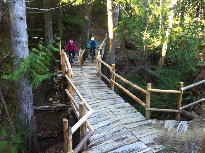 Keystone Mountain Biking Trail - Bellingham, Washington
