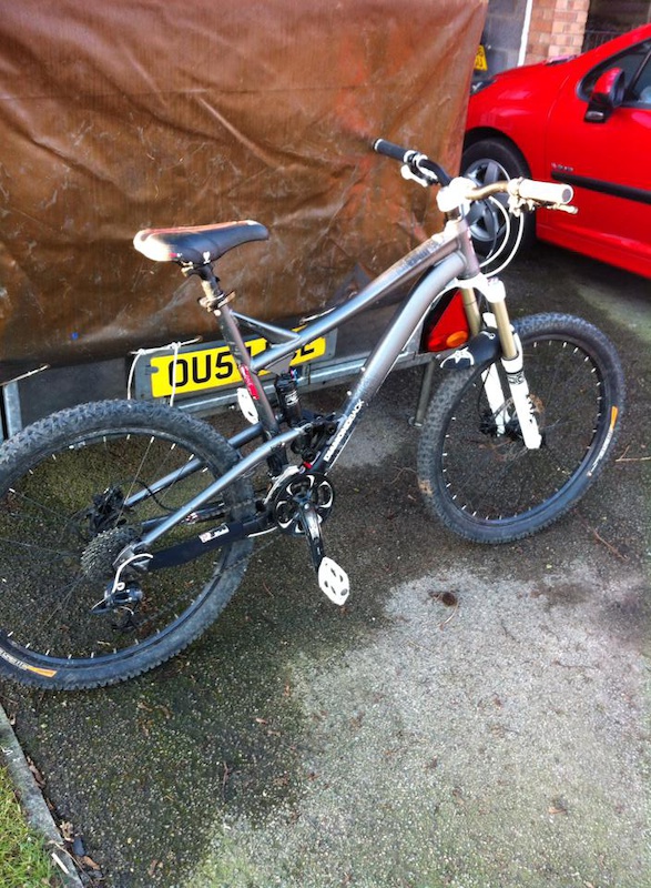 2012 DiamondBack Mission Full Sus Fox M/L Frame For Sale