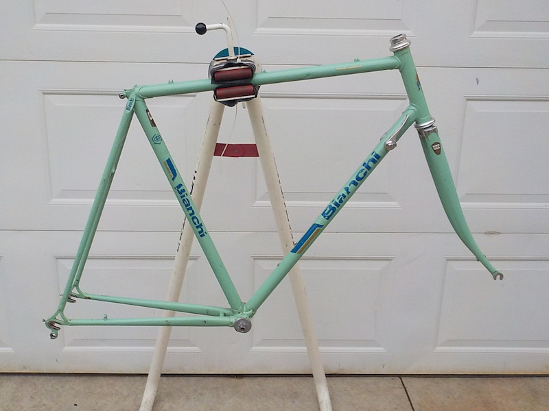 Bianchi Professional Frame and Fork For Sale