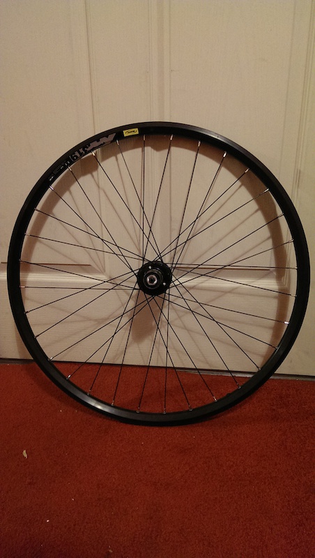 2014 Brand new rear Mavic XM319 rim with unbranded Formula hub 32 For Sale